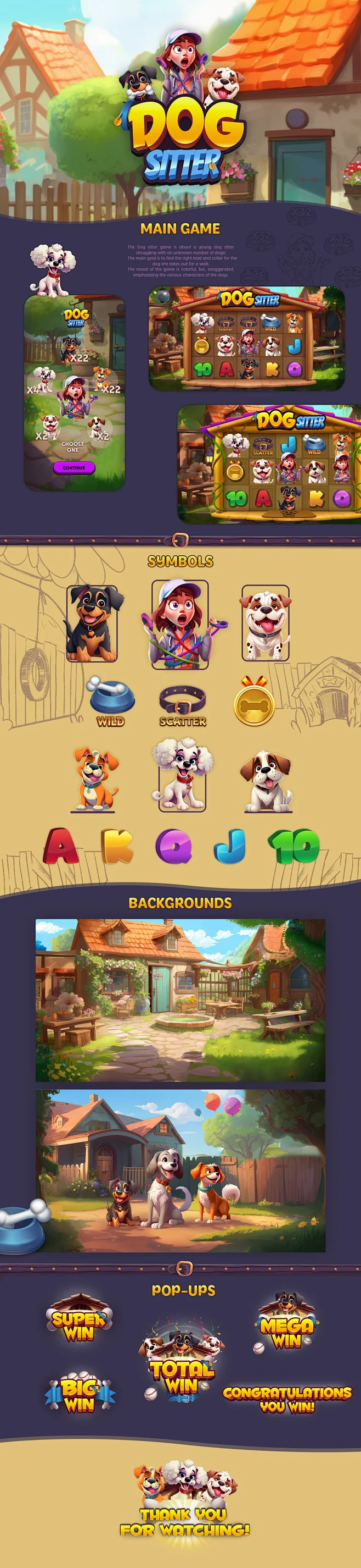 gameart Digital Art Character design slot casual game Adobe Photoshop ...