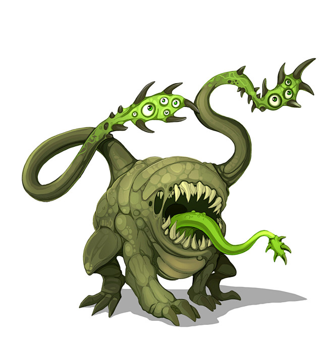 Putrid demon图片_游戏_怪兽 小怪 角色图片素材-花瓣网