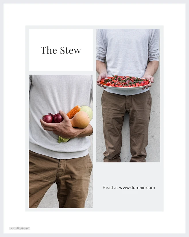 极简美食INS网红微博电商宣传促销打折广告海报-花瓣网