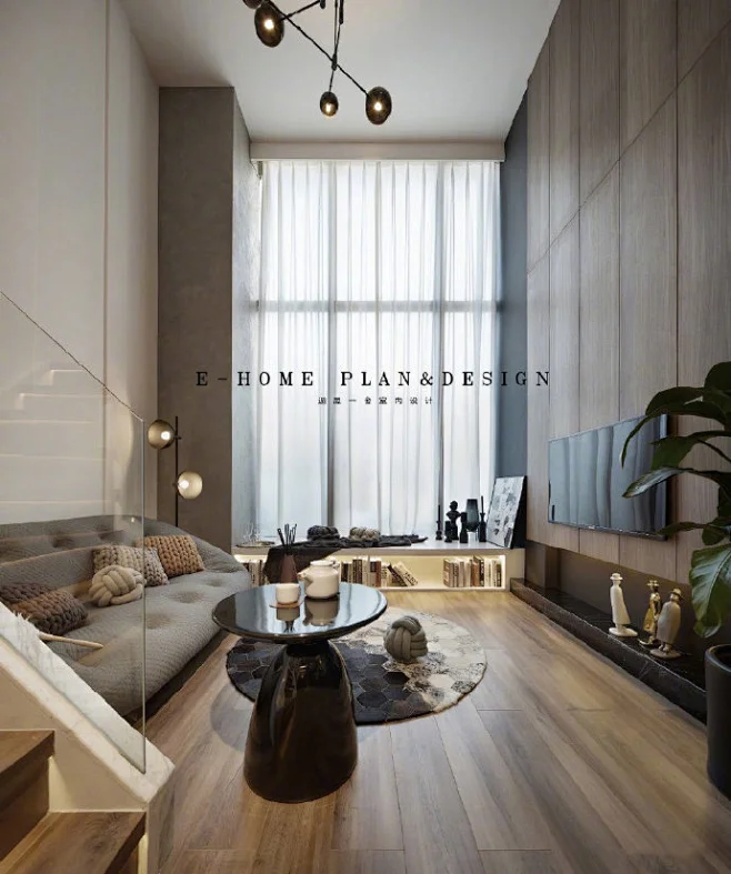 45㎡LOFT公寓 #家居装修# -花瓣网