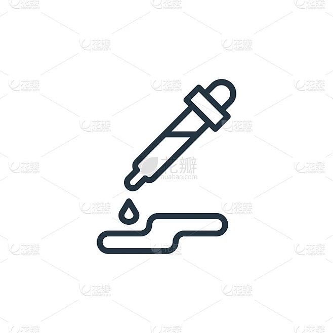 color selection vector icon isolated on white back素材-花瓣网