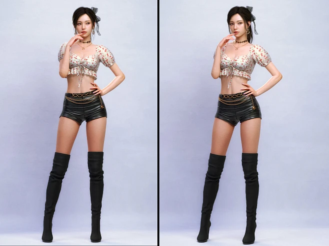 Virtual Human Arin-花瓣网