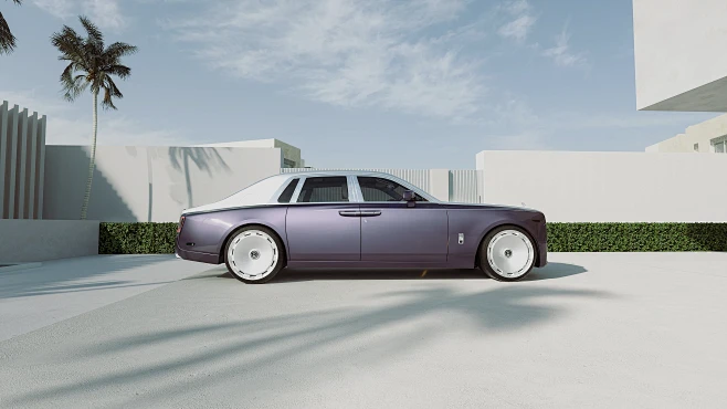 rolls royce automotive car cgı Render visualization modern luxury ...