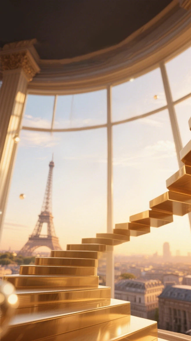 Paris background-花瓣网