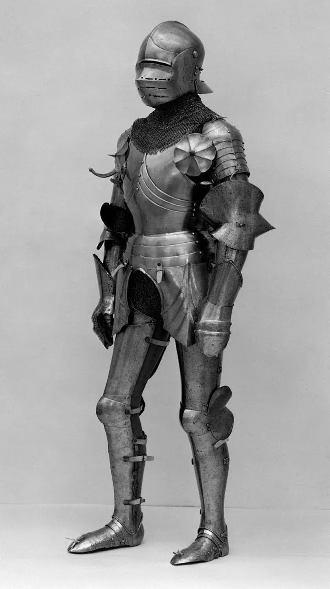 Collectibles Medieval 15th Century Combat Knight Suit of Armor European ...