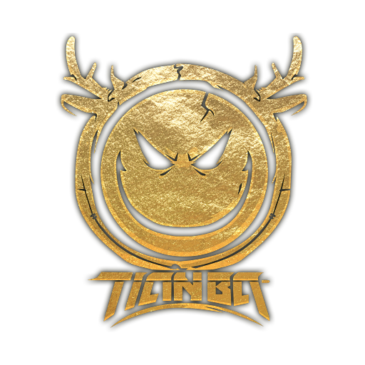 TianBa天霸战队 绝地求生PUBG 和平精英 阴影版战队LOGO PEL联赛