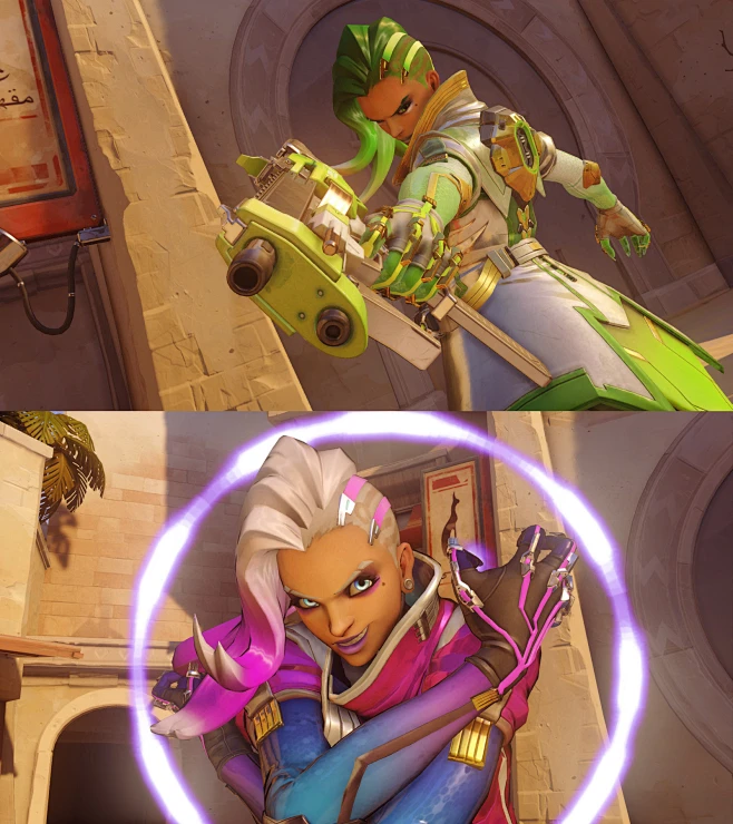 Overwatch Sombra Legendary and Epic skins, Hong Chan Lim : Overwatch ...