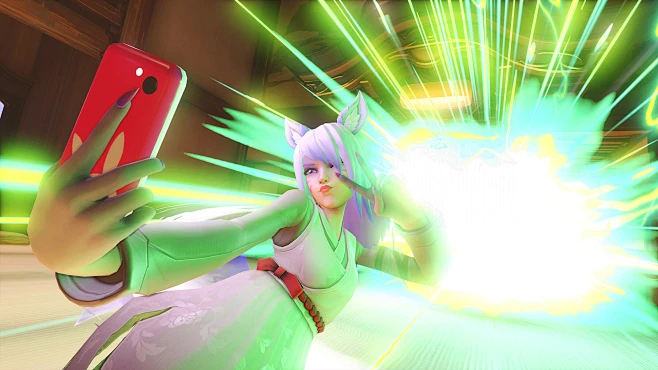 守望先锋 - D.Va 'SHIN-RYEONG' 角色皮肤-花瓣网