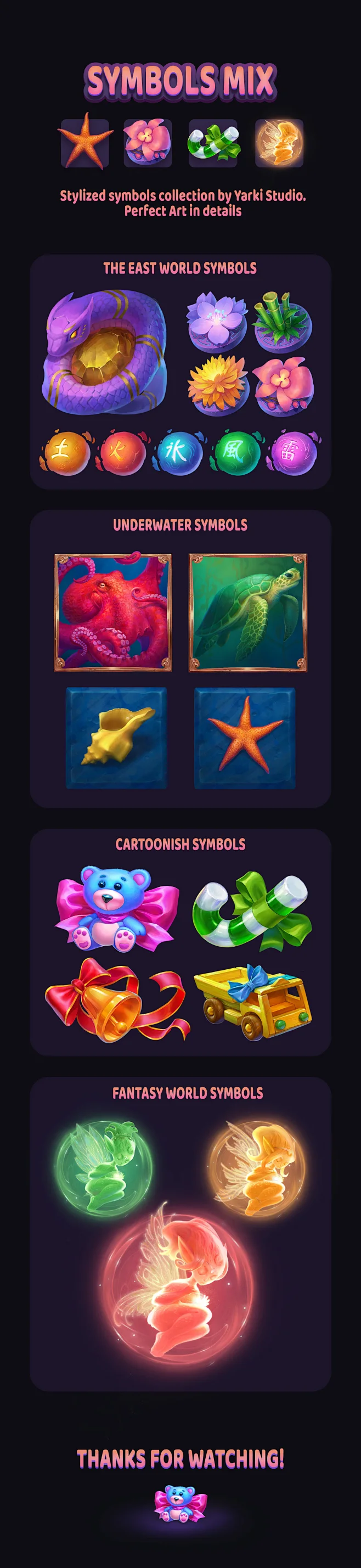 Symbols Mix-花瓣网