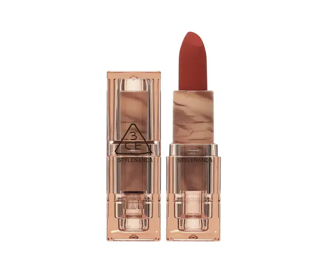 3CE SOFT MATTE LIPSTICK #UNSTAINED RED-花瓣网