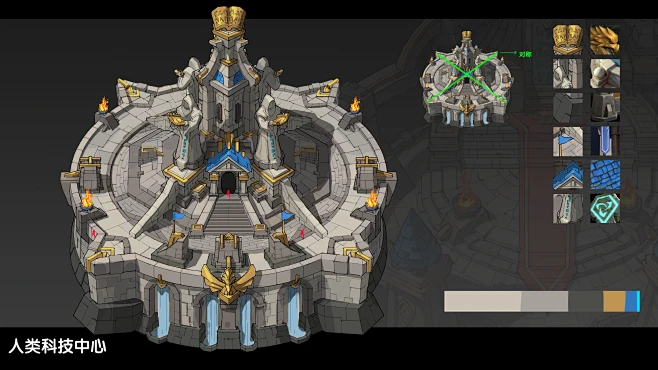 slg建筑设定-花瓣网