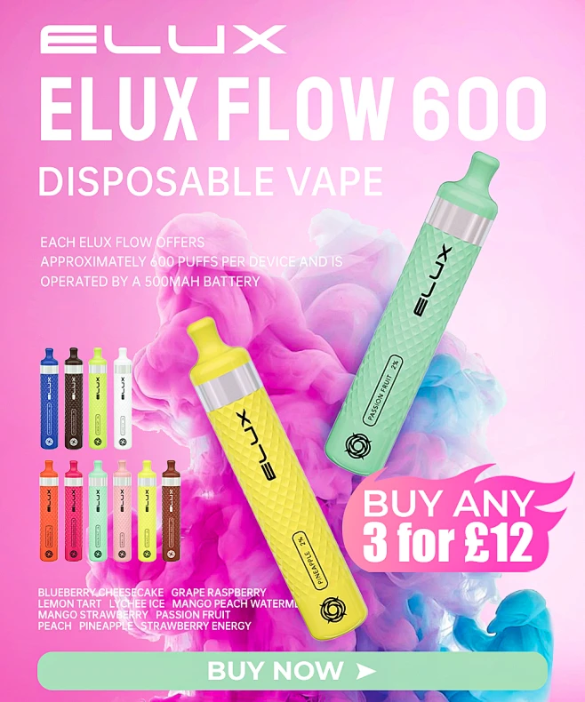 Elux-Flow-600-Disposable-Vape-花瓣网