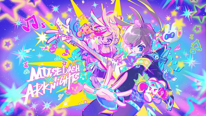 【Muse Dash】喵斯快跑全插图合集（明日方舟联动已更新） - 哔哩哔哩