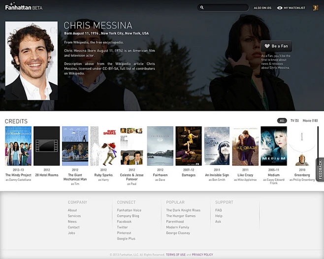 Chris Messina | Fanhattan | Where can I watch movies or shows staring ...
