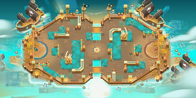 concept environment heroes strike map-花瓣网