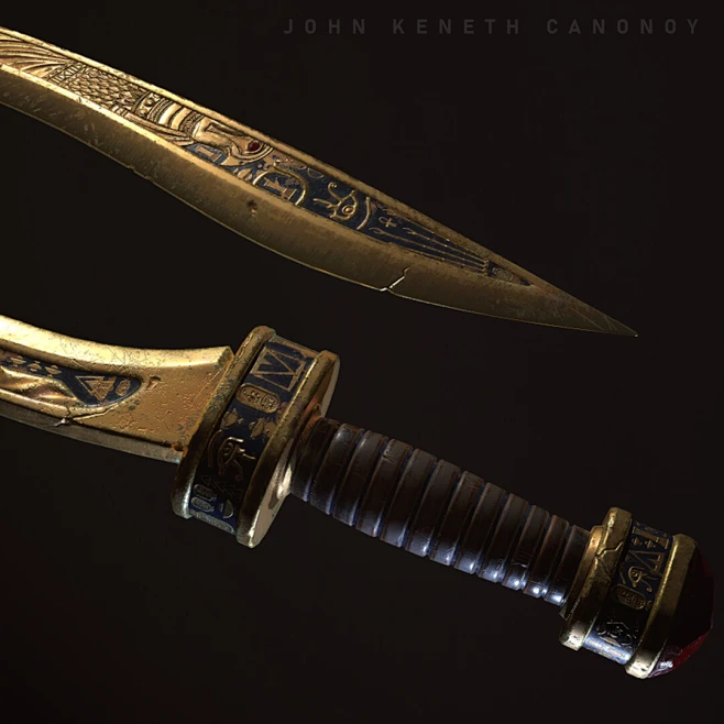 Blade of Amun-Ra (Real Time), John Keneth Canonoy : Crafted from the ...