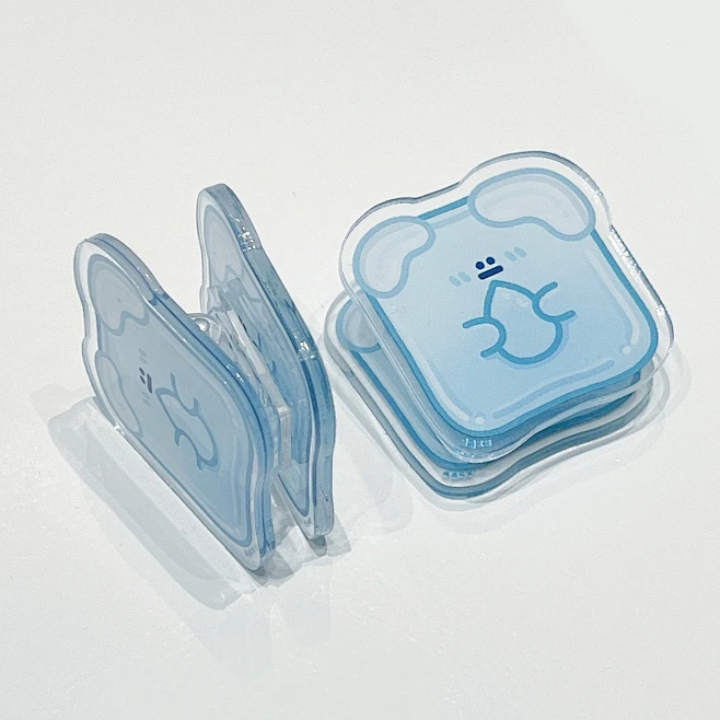 xxkk炫炫酷酷丨原创文具透明亚克力收纳夹子可爱卡通-淘宝网-花瓣网