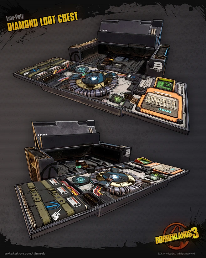 Borderlands 3 - Diamond Loot Crate - LP, Jimmy Barnett : This is the ...