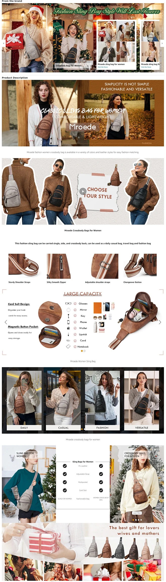 Mroede-Fanny-Pack-Crossbody-Bags-for-Women,Sling-Bag-for-Women,Fanny ...