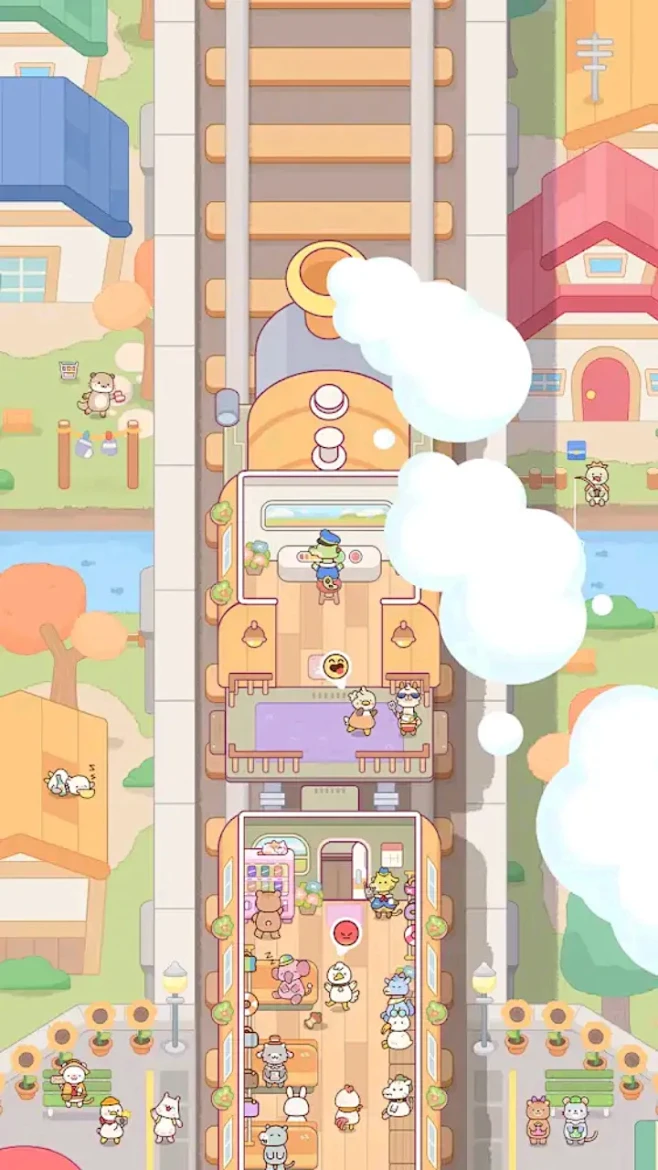 Animal Express - Train Tycoon-GameUI.net-花瓣网