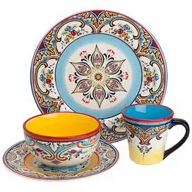 16 Piece Zanzibar Dinner Set图片_Joss&main图片素材-花瓣网