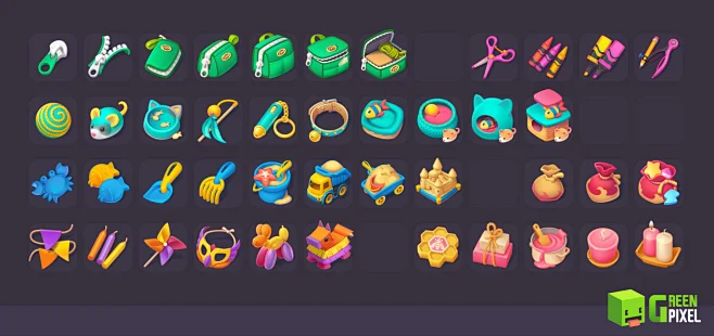 icons Games Icons artwork artist-花瓣网