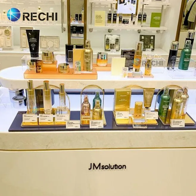 RECHI Custom Makeup/Cosmetic Retail Display Counter Table Cabinet For ...