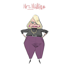 欧美Q版人物（设定）-花瓣网|陪你做生活的设计师 | or Mrs. Malkin for #leomovie The last slides ...