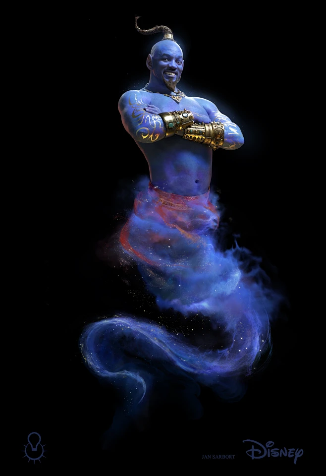 Genie's tail, Jan Sarbort : Magic tail for the genie. AD: Jason Horley ...