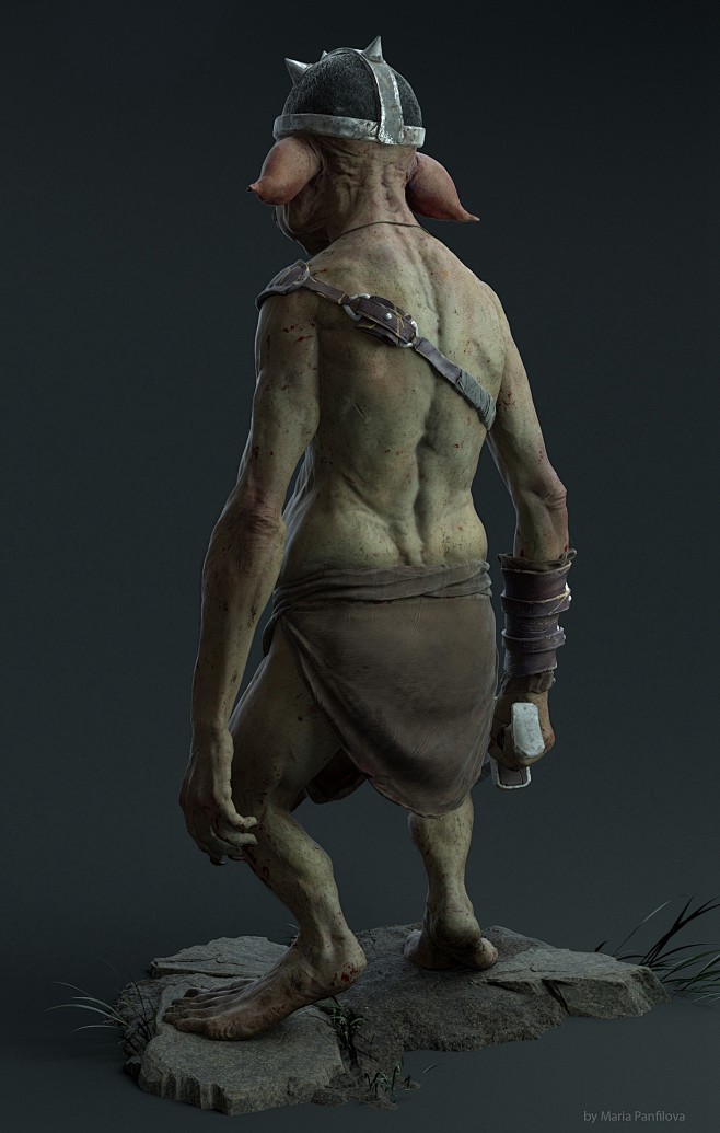 直立人形怪物原画来自cgbook.cn (5428)