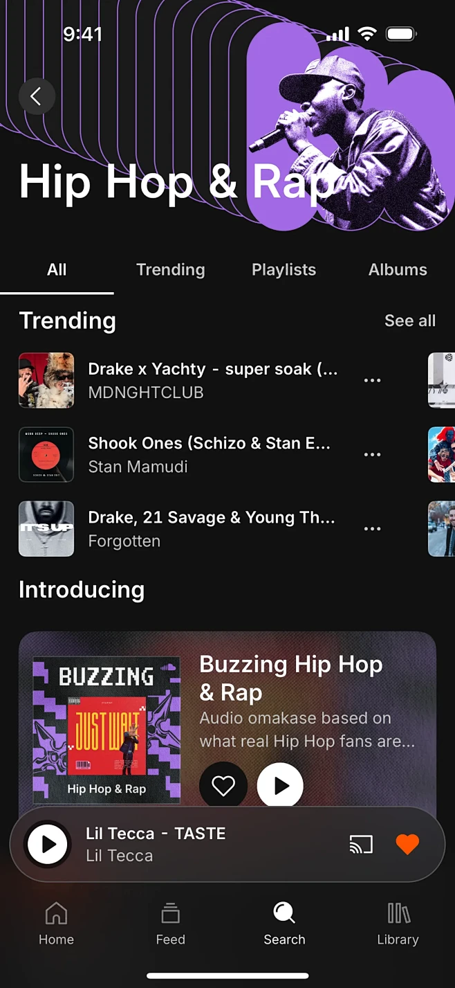SoundCloud screen-花瓣网