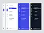 Numex | Finance Management - Menu Sidebar by Liza Kovalova on Dribbble-花瓣网