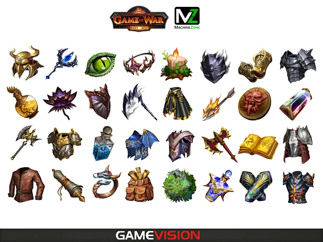 Game of War Icons, GameVision Studios : Game of War Icons-花瓣网