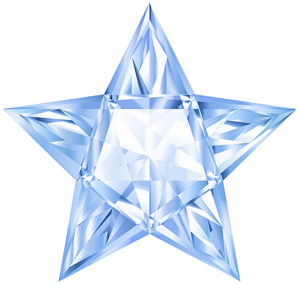 Diamond_Star_Clip_Art_Image-花瓣网