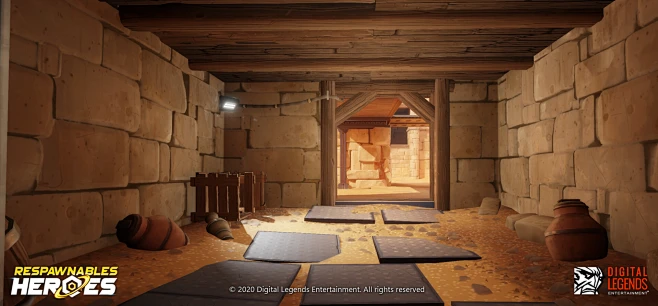 Respawnables Heroes / IOS - Ancient Ruins map, Pau Sánchez Iglesias ...