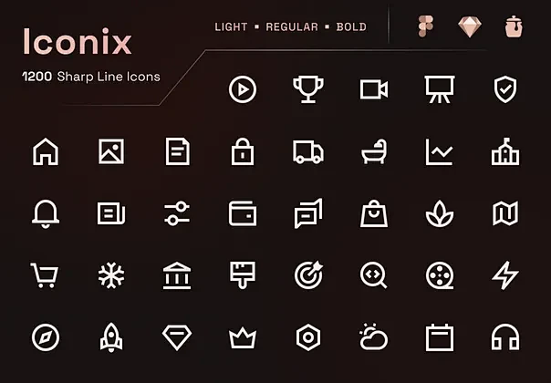 Slicons Essential Solid Icons - Icons : Slicons are designed to make ...