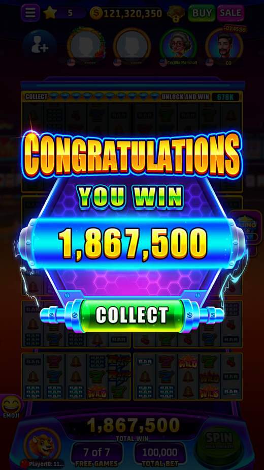 Cash Bash海外竖版老虎机拉霸slots棋牌游戏-游戏截图-GAMEUI.NET-游戏UI/UX学习、交流、分享平台