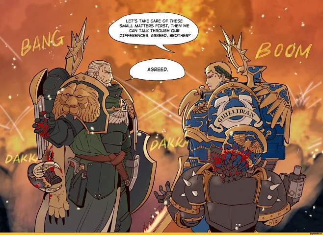 战锤 40000 （wh40k， warhammer 40k， waha， 四万） ：： 粉丝社区/图片、gif、酷漫画、关于该主题的有趣文章 ...
