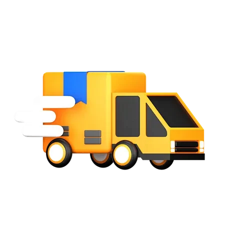 Fast Delivery 3D Icon