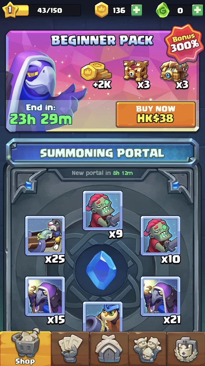 Crystal Guardians TD Zingplay-游戏截图-GAMEUI.NET-游戏UI/UX学习、交流、分享平台-花瓣网