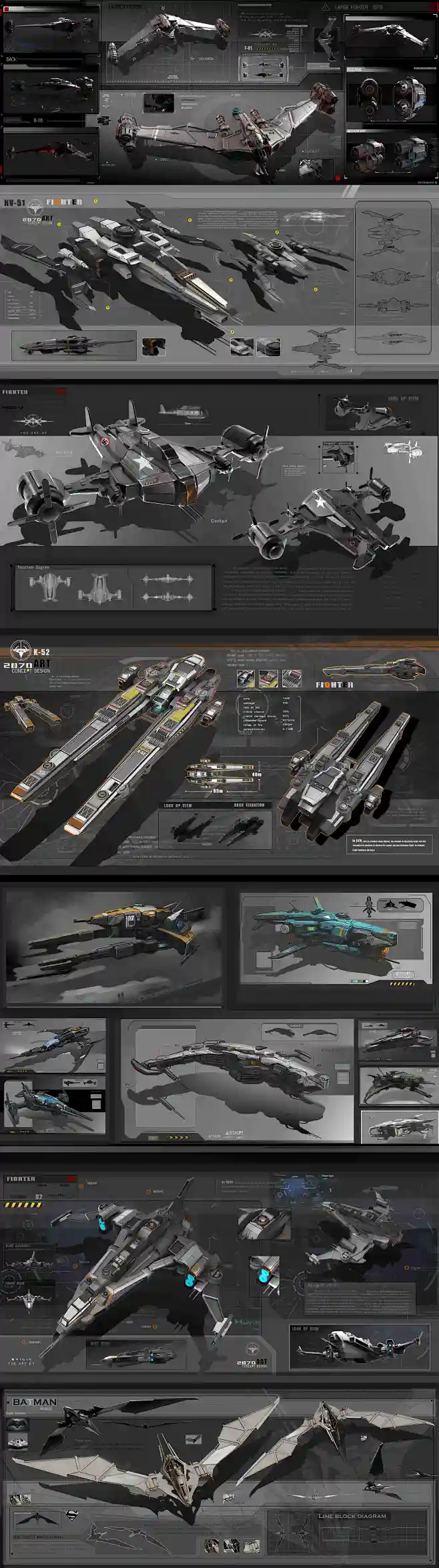 科幻战舰原画科幻载具原画科幻原画来自cgbook.cn (536)-花瓣网