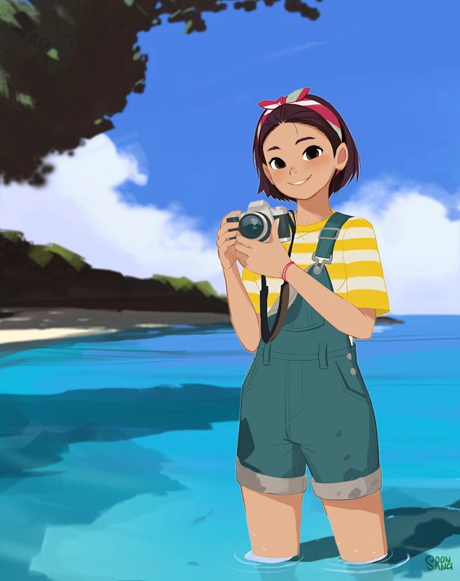 The sea king contest Wild Dango team. "Leo& Berry" , Hong SoonSang ...