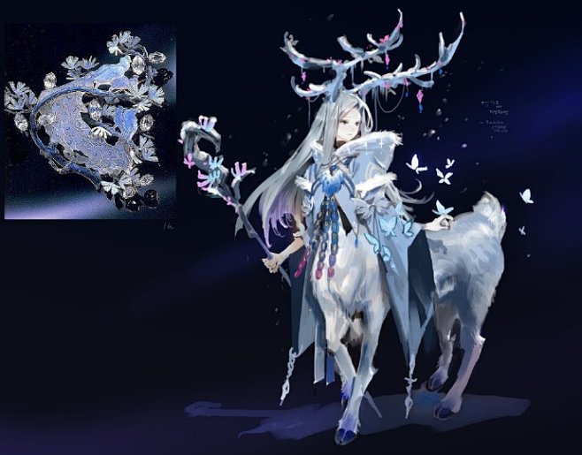 拟人大佬，韩国画师 shycocoa 的一些新作，看到蝙蝠了