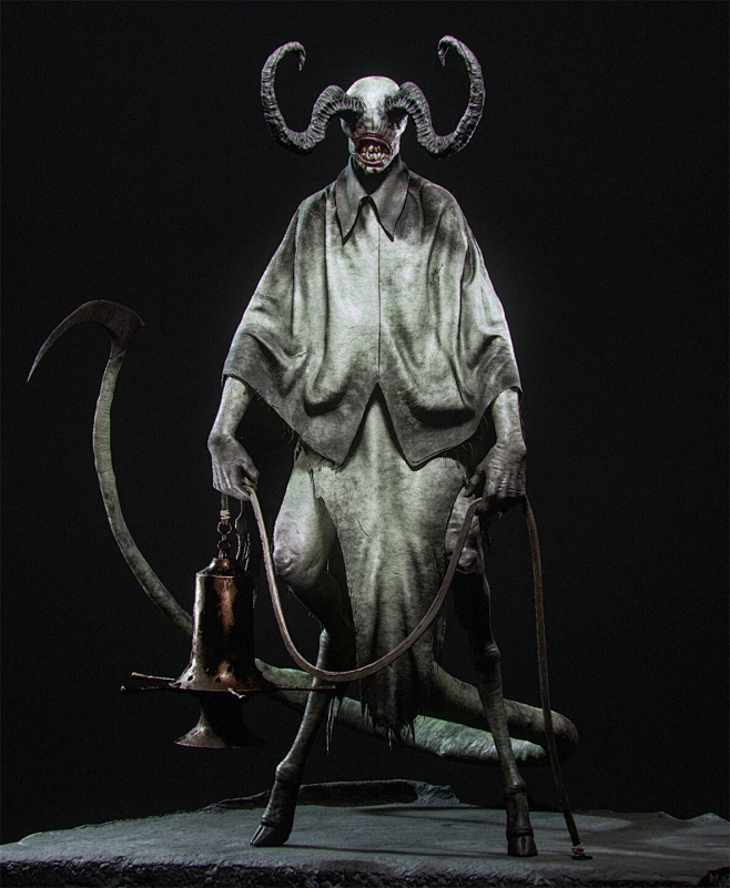 Preacher (real-time), Jean Zoudi : This 3D creature is based on Bogdan ...