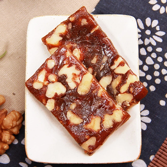 【听竹】巧巧南枣核桃糕五种口味468g南枣和核桃相遇，铜锅慢熬，童年熟悉的味道~香甜软糯，饱满核桃，枣香四溢，唇齿留香，营养美味，绿色食品，零嘴必备！-花瓣网