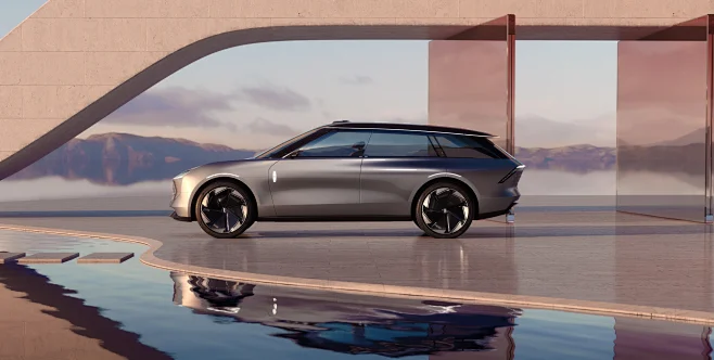 architecture archviz automotive CGI Render visualization-花瓣网