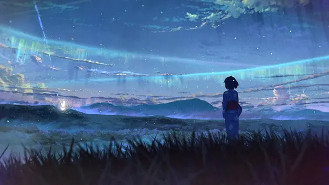 新海诚动画《你的名字》截图全集来自cgbook.cn (944)-花瓣网