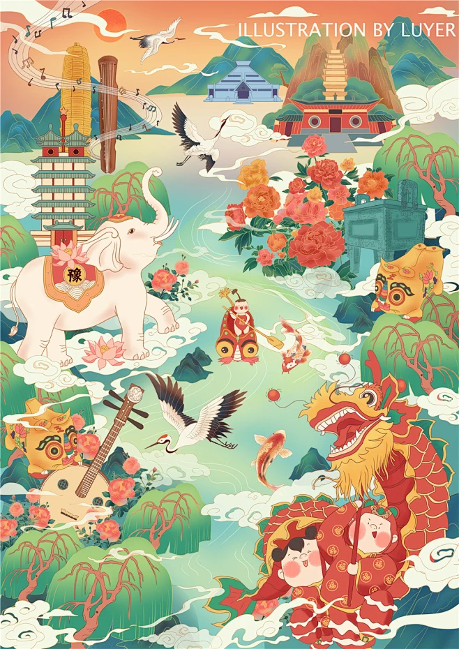 LUYER X HAOYUN WORKS-古田路9号-品牌创意/版权保护平台-花瓣网