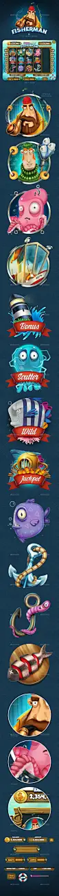 Slot-machine----Magic-bottle--on-Behance-花瓣网