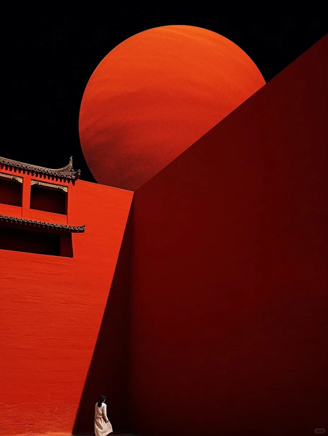 Midjourney 咒语·红宫赏月_7_HE Design_来自小红书网页版_看图王-花瓣网